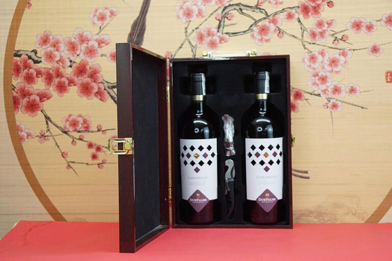 Hộp quà tết 2026 rượu vang ý ms058 - Giá chỉ 0₫
